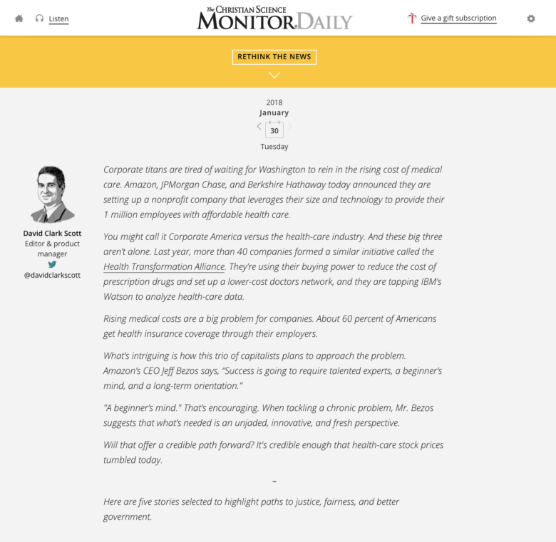 How The Christian Science Monitor rethought its workflows with its ...