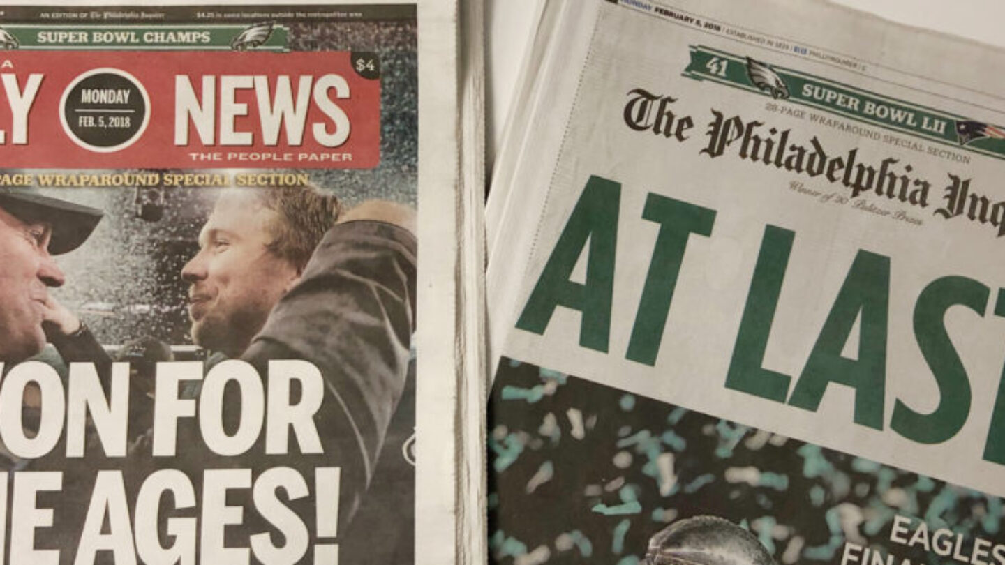 How The Philadelphia Inquirer made the most of the Eagles' Super Bowl ...